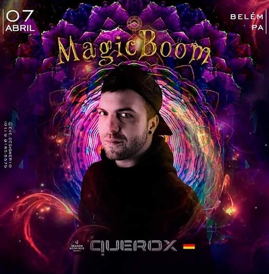 Magic boom - querox live - online - Sympla