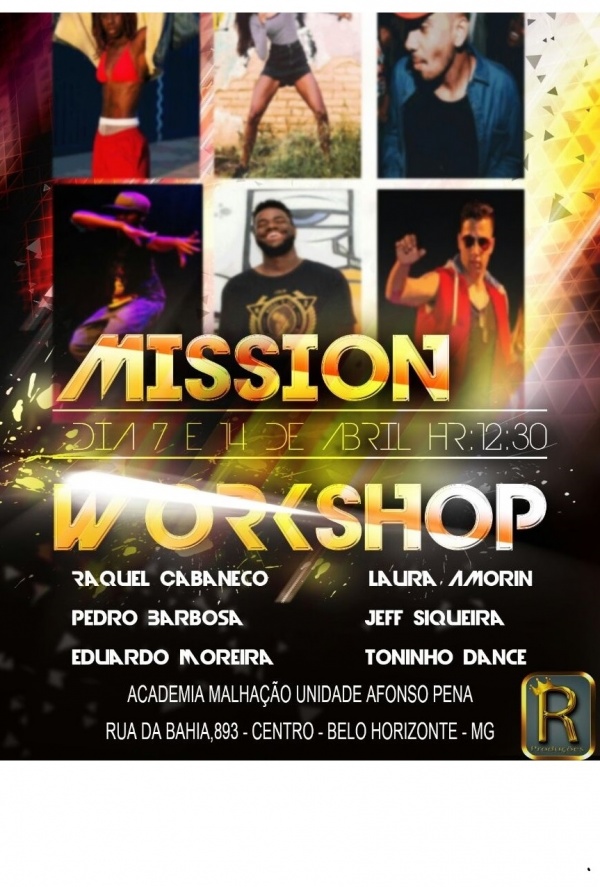 1º Mission Workshop - Parte I em Belo Horizonte - Sympla