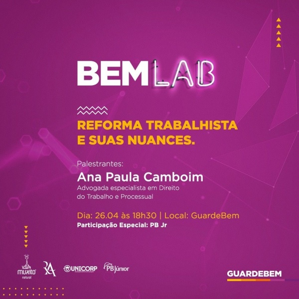 BemLAB - Leis Trabalhistas e Suas Nuances em João Pessoa - Sympla
