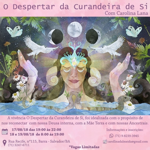 O Despertar da Curandeira de Si, Vivência e Auto-Conhecimento em ...