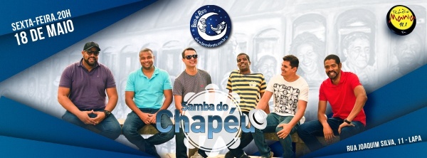 Samba do Chapéu no Beco do Rato em Rio de Janeiro - Sympla