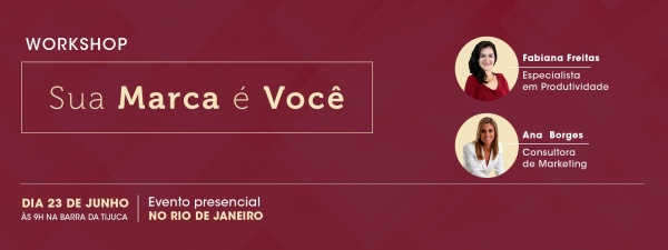 Workshop Sua Marca é Você em Rio de Janeiro - Sympla