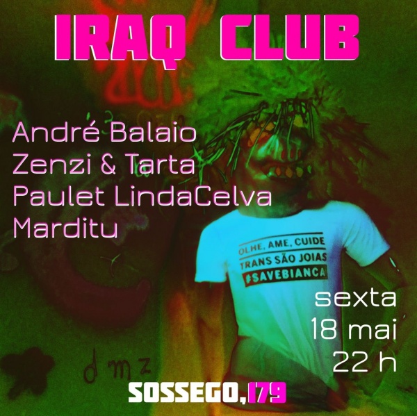 IRAQ Club • 18/05 em Recife - Sympla
