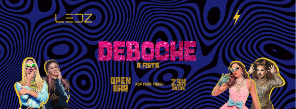Deboche • A festa OPEN BAR • R$15 em São José do Rio Preto - Sympla