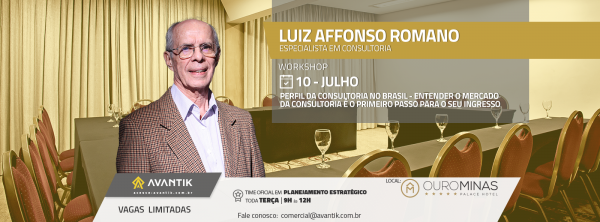 ENTENDA O PERFIL DA CONSULTORIA NO BRASIL - Com o palestrante: LUIZ AFFONSO em Belo Horizonte ...