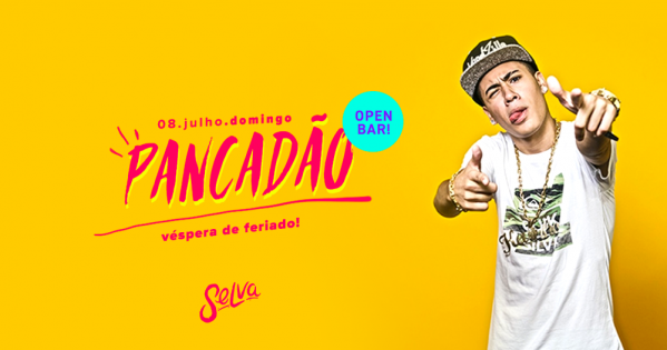 Pancadão Open Bar! Véspera de Feriado Uma Festa 100% Funk! em São Paulo ...
