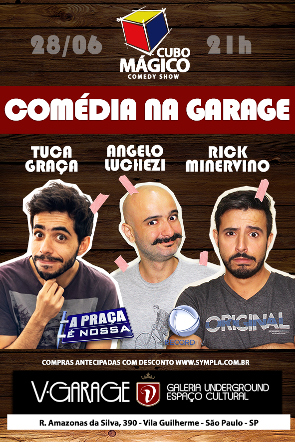 Cubo Mágico Comedy Show em São Paulo - Sympla