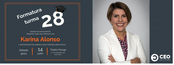 Formatura Turma 28 do Programa Academia de Talentos do Instituto CEO do Futuro em São Paulo - Sympla