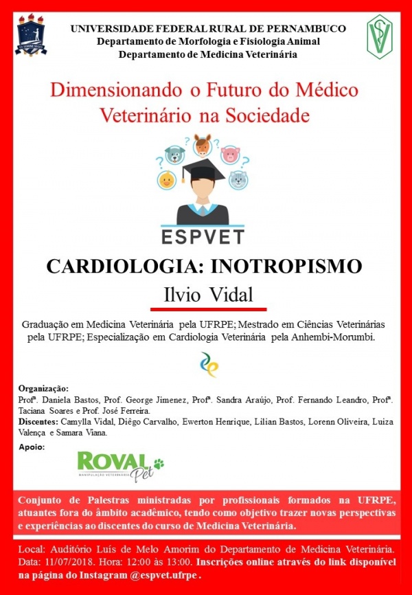 Cardiologia: Inotropismo em Recife - Sympla