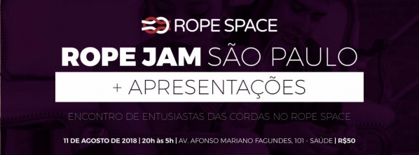 Rope Jam São Paulo + Apresentações em São Paulo - Sympla
