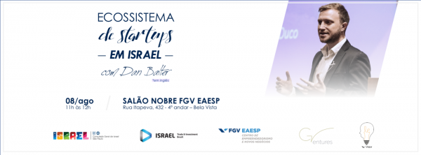 ECOSSISTEMA DE STARTUPS EM ISRAEL | DAN BALTER em São Paulo - Sympla