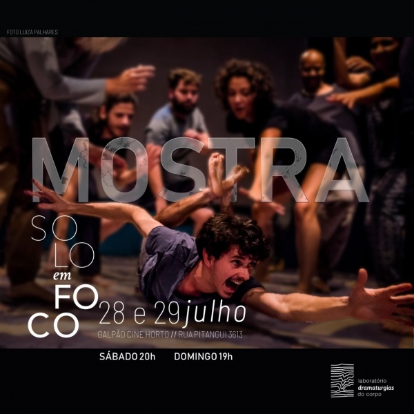 MOSTRA SOLO EM FOCO | LUDMILLA RAMALHO E GUI AUGUSTO | 28 E 29 DE JULHO em Belo Horizonte - Sympla