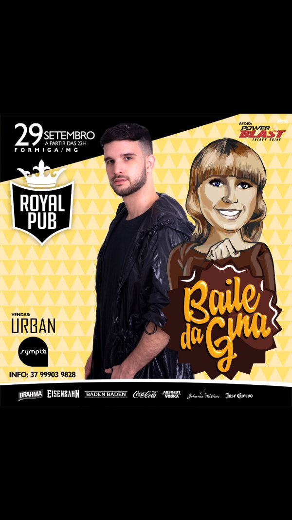 Baile da Gina em Formiga - Sympla