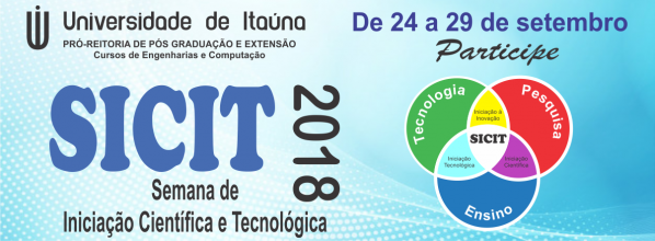 SICIT - 2018 - Semana de Iniciação Científica e Tecnológica ...