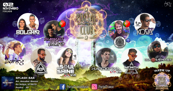 Portal Club WARM UP em São Paulo - Sympla