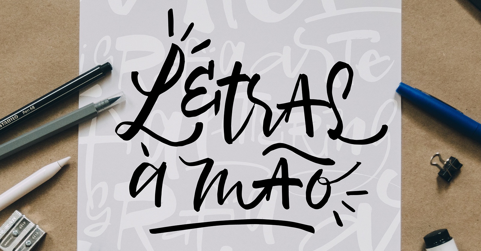 Letras à Mão - Workshop de Handlettering - Sympla