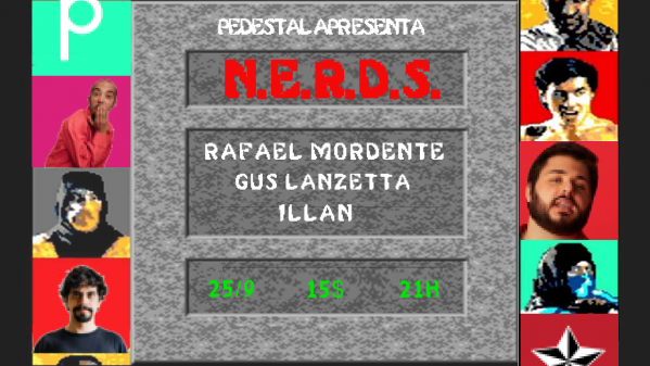 PEDESTAL STAND UP COMEDY APRESENTA N.E.R.D.S. COM GUS LANZETTA em Belo ...