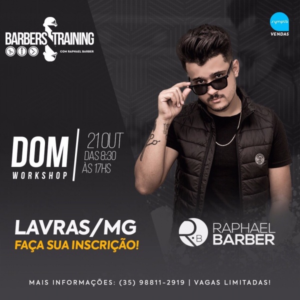 Barbers Training com Raphael Barber / Lavras MG, 21/10/2018 em Lavras ...