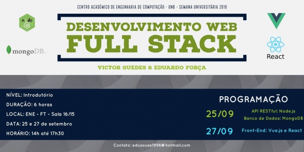 Desenvolvimento Web Full Stack em Brasília - Sympla