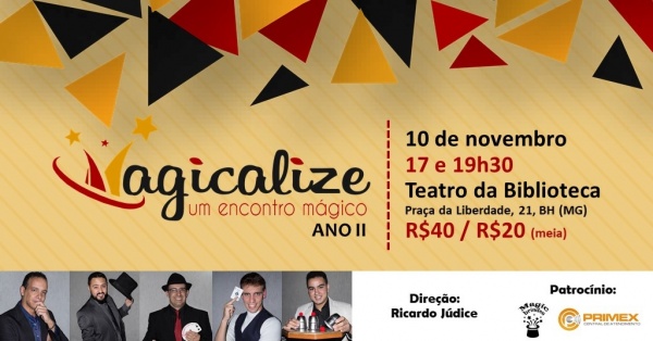 Magicalize, um encontro mágico em Belo Horizonte - Sympla