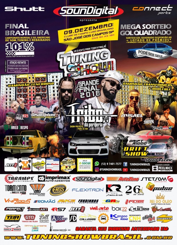 TUNING SHOW BRASIL - Grande Final em São José dos Campos - Sympla