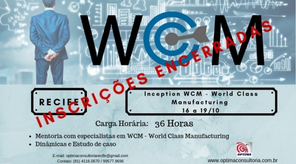 Inception WCM - World Class Manufacturing em Recife - Sympla