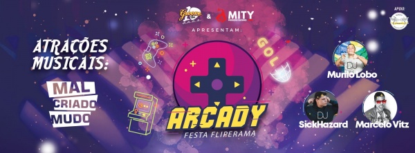 Arcady press START to join em Salvador - Sympla
