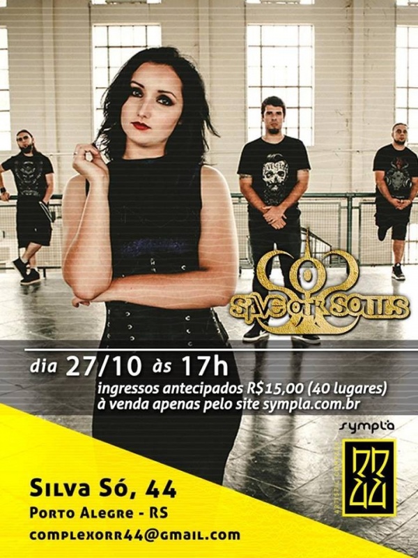 Save Our Souls no RR44 em Porto Alegre - Sympla