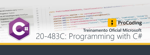 [LISTA DE ESPERA] Treinamento Oficial Microsoft 20-483C: Programming in C# - online - Sympla