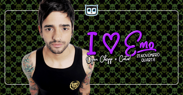 I Love Emo l Open Bar por R$35 em São Paulo - Sympla