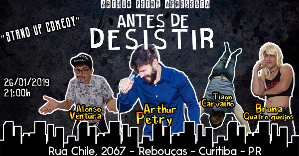 Arthur Petry em Curitiba em Curitiba - Sympla