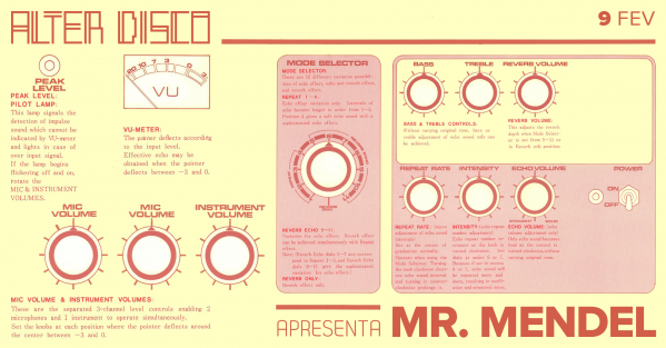 Alter Disco apresenta Mr Mendel em Curitiba - 2023 - Sympla