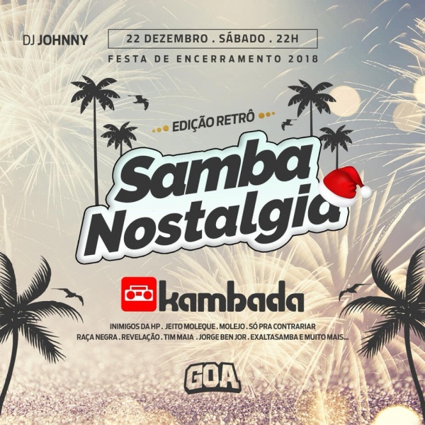 Samba Nostalgia - Edição Retrô - GOA em Ribeirão Preto - Sympla