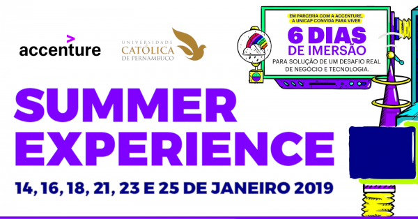 Summer Experience - Accenture + Unicap em Recife - Sympla