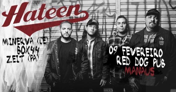 HATEEN em MANAUS em Manaus - Sympla