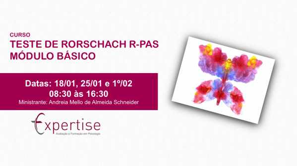 Curso - Teste de Rorschach - R-PAS em Porto Alegre - Sympla