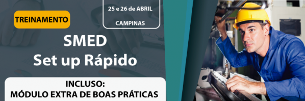 Treinamento de SMED- Set-up Rápido em Campinas - Sympla