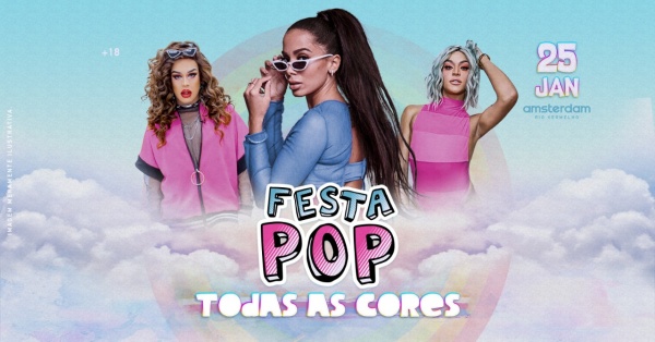 Festa POP Todas as Cores em Salvador - Sympla