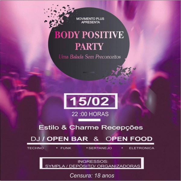 Body Positive Party em Juiz de Fora - Sympla