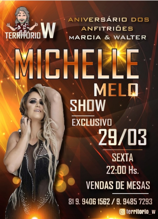 Michelle Melo show exclusivo em Jaboatão dos Guararapes - Sympla