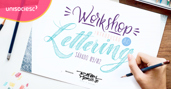 Workshop Introdução ao Lettering com Rafael Moreno em Joinville - Sympla