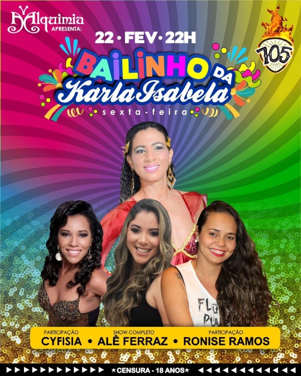 Bailinho da Karla Isabela em Aracaju - Sympla