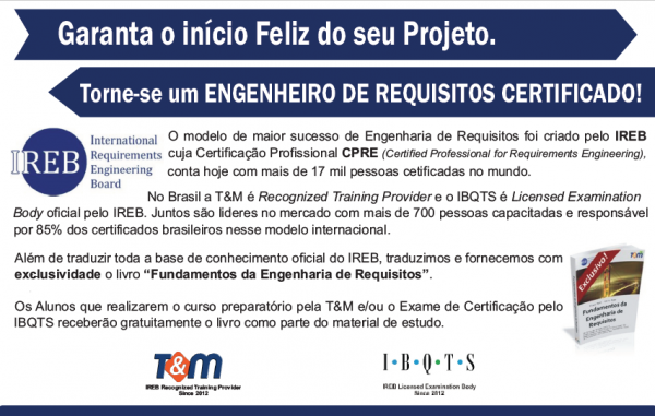 CPRE FL Engenharia de Requisitos IREB - Treinamento Preparatório e ...