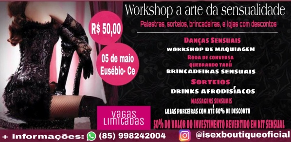 Workshop sensual em Eusébio - Sympla