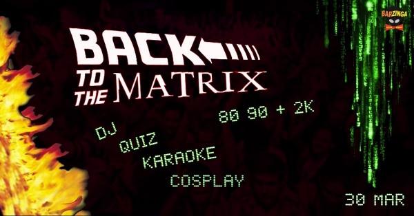 Back To The Matrix - PARTY em Rio de Janeiro - Sympla