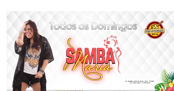 SAMBA MARIA em Salvador - Sympla