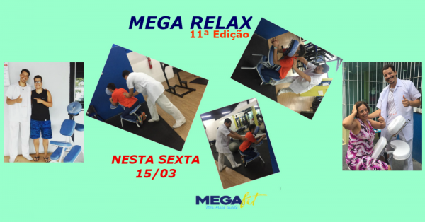 MEGA RELAX 11ª Edição em Belo Horizonte - Sympla