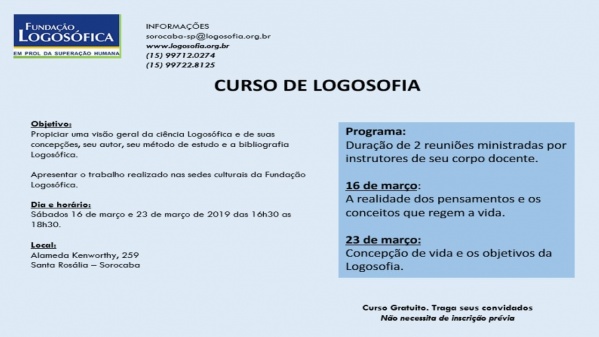 Curso de Logosofia em Sorocaba - Sympla