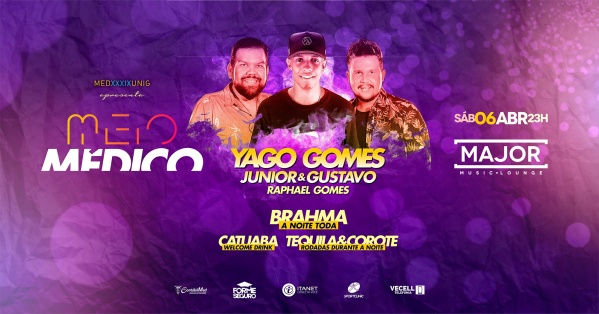 Meio-Médico | DJ Yago Gomes em Itaperuna - Sympla