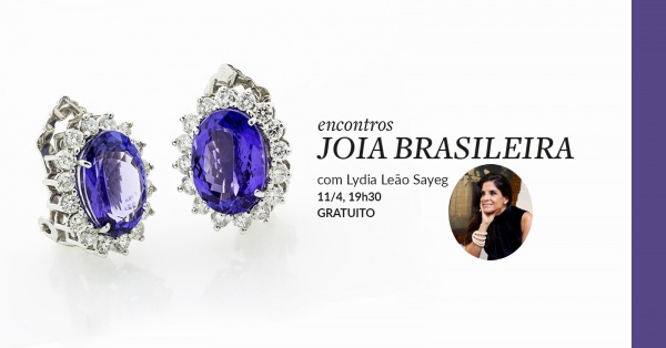"Joia Brasileira" com Lydia Leão Sayeg em São Paulo - Sympla